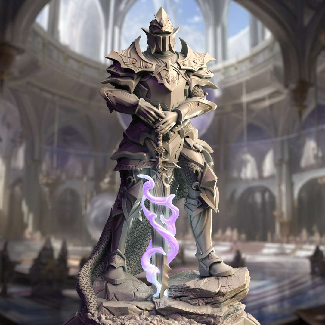 Elven Arcane Paladin | DnD Miniature | Dungeon Forge